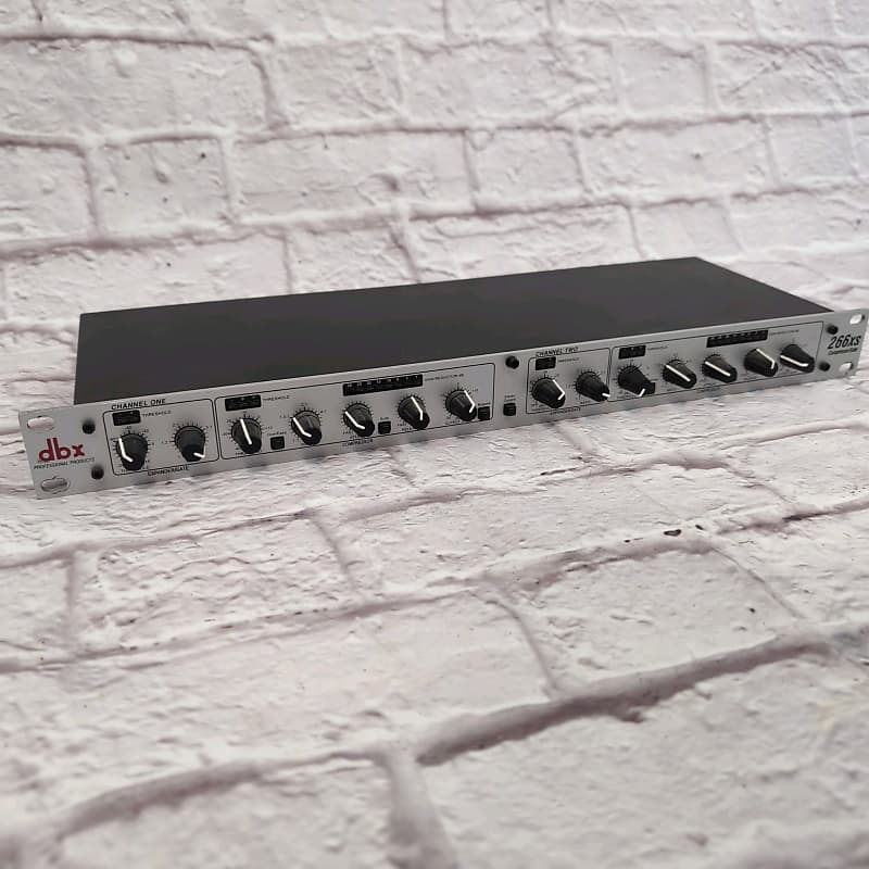 dbx 266xs Dual-Channel Compressor / Gate Rack | Reverb