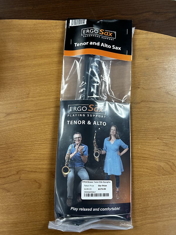 ERGObrass Tenor/Alto Saxophone Support Brace | Reverb