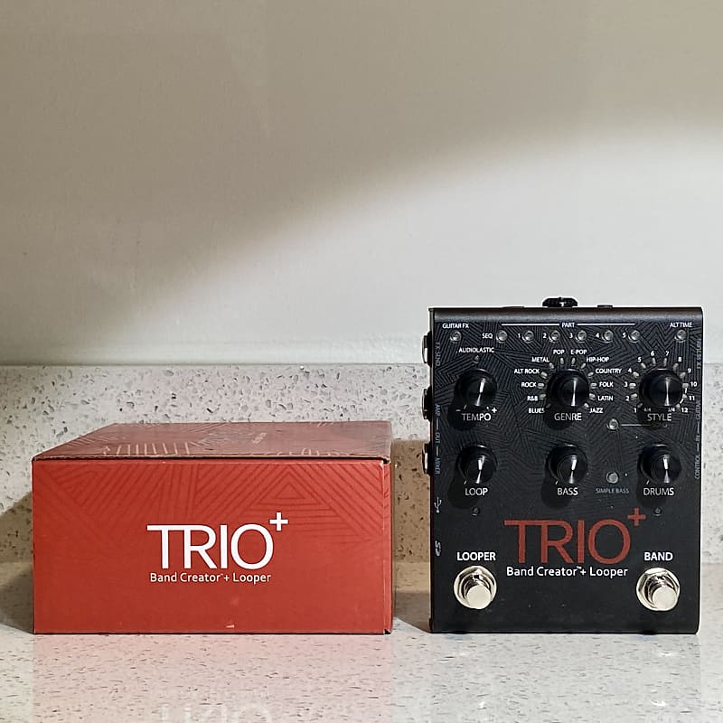 DigiTech TRIO Plus Band Creator + Looper w/ FS3X 3-Button | Reverb