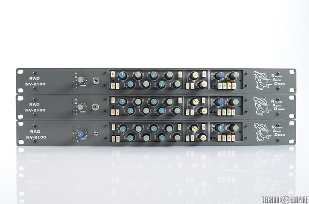 3 NEVE 8108 NV-8100 Mic Preamp / EQ Channel Rhoades Audio | Reverb
