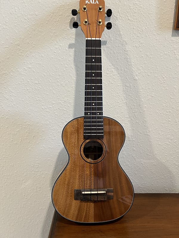 Kala KA-TRBG-S 2023 - Soprano Ukulele solid Trembesi | Reverb