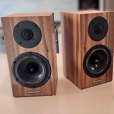 Rare Spendor A1 Bookshelf speakers, Rare Zebrawood, Superb, | Reverb