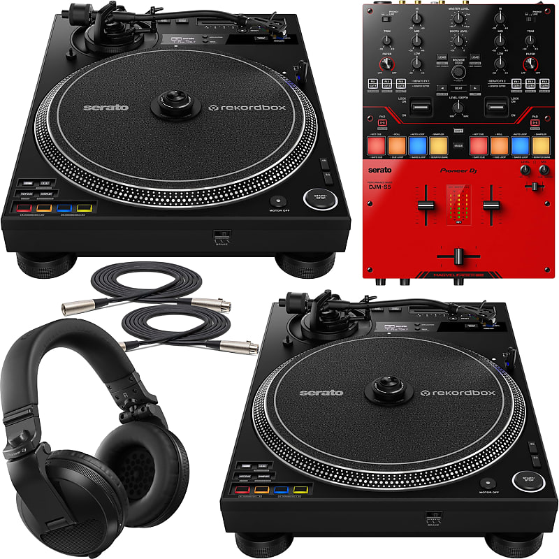 Pioneer PLX-CRSS12 Direct Drive Hybrid Turntables (2) w/ | Reverb