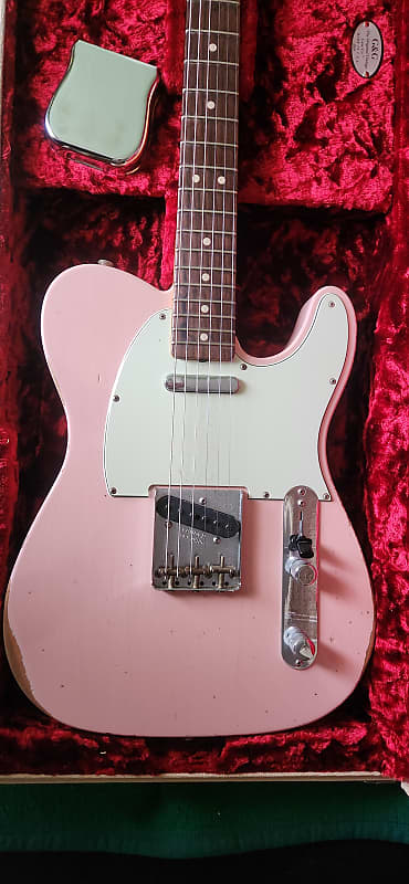 Fender Telecaster 2019 - Shell Pink matching headstock | Reverb