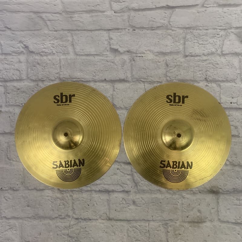 Sabian SBR Hi HAt 14" Pair Hi Hats | Reverb