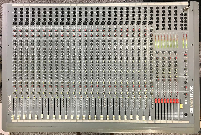 Soundcraft Spirit studio 24 channel mixer | Reverb Canada