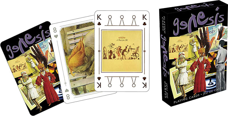 Genesis Playing Cards | Reverb
