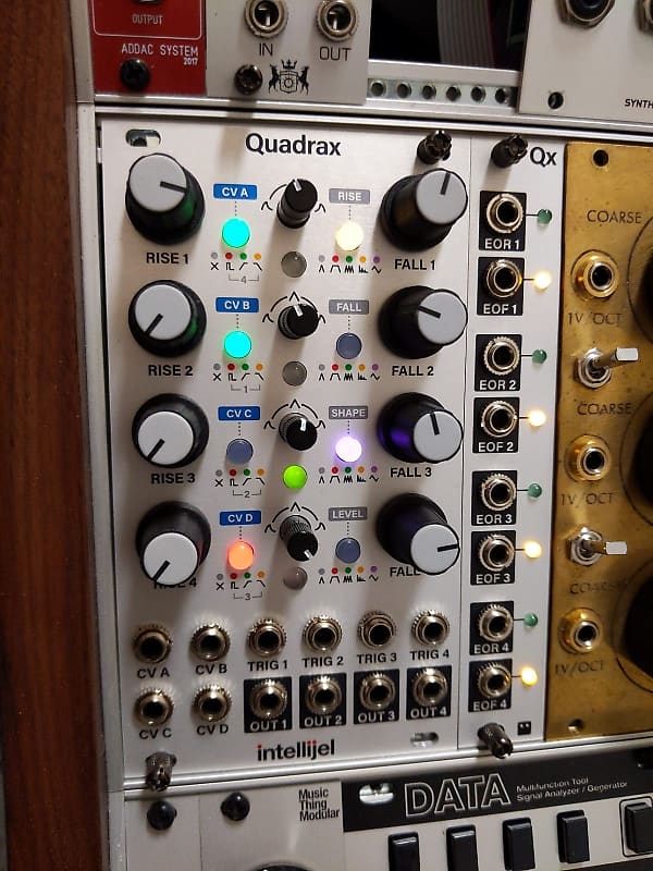 Intellijel Quadrax w/ Qx Gate Expander - Eurorack Module | Reverb