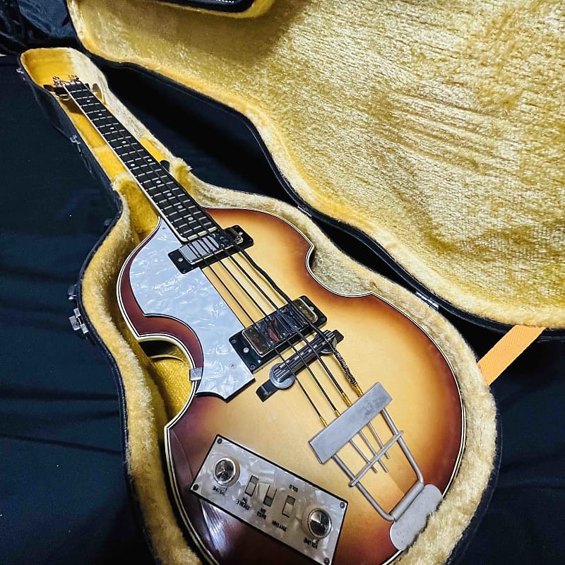Greco VB Violin Bass LH 1976 - Sunburst ( for Parts) | Reverb