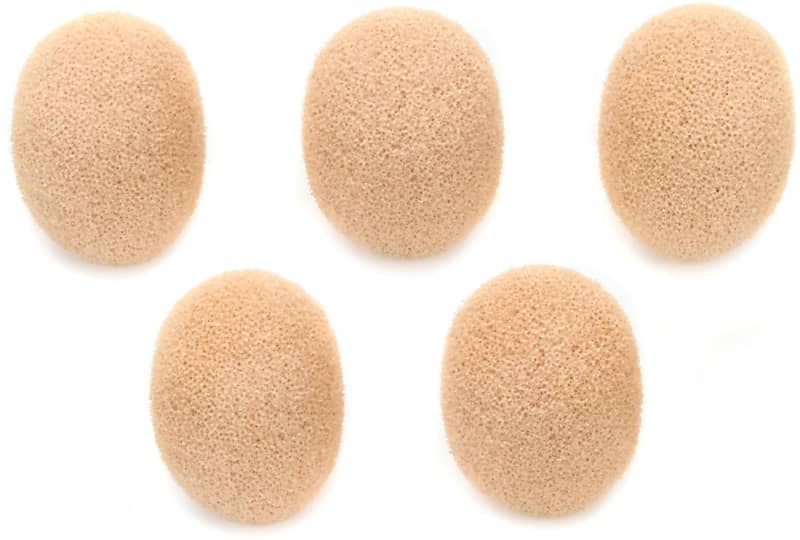 DPA Miniature Foam Windscreen - 5 pack Beige (3-pack) Bundle | Reverb