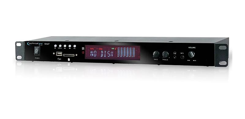 Technical Pro UREC7 Rack-Mountable USB/SD Recording Deck - | Reverb