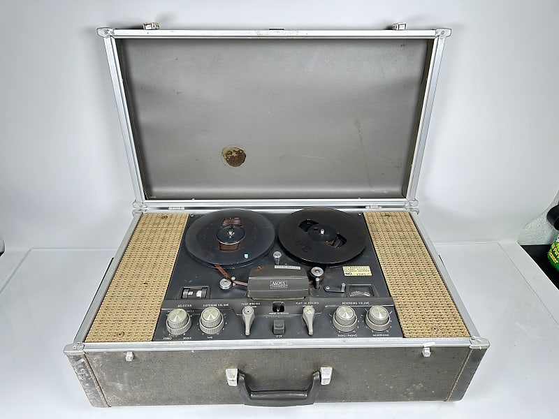 Ampex 970 Suitcase Reel to Reel Tape Player Recorder - 1959 | Reverb