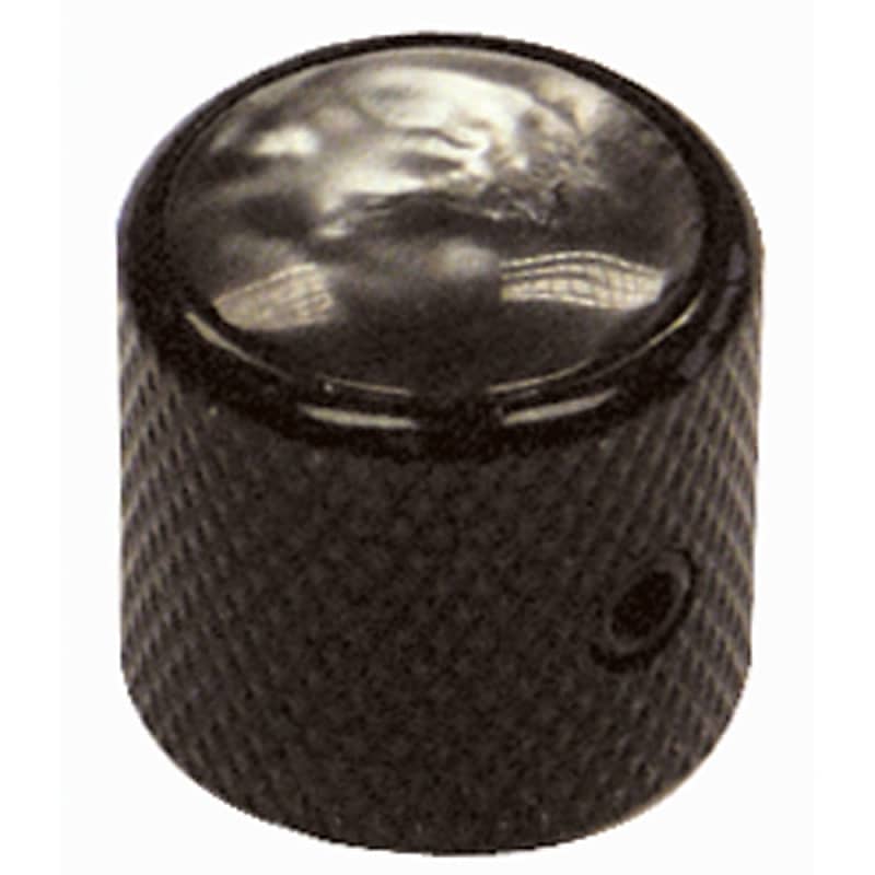 Guitar Tech Control Knobs ~ Black/Black Pearloid | Reverb
