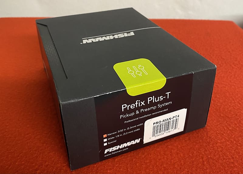 Fishman Prefix Plus-T Pickup & Preamp System PRO-MAN-PT4 10’s | Reverb