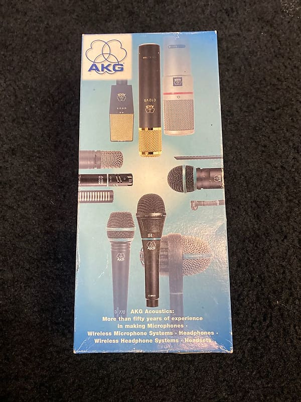 AKG D3800 Dynamic Vocal Microphone (Nashville, Tennessee) | Reverb