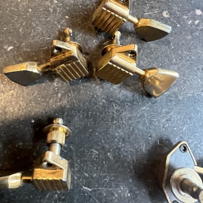 Gibson Gold Waffle Back Tuners | Reverb
