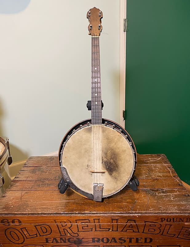 Vintage 1922 Vega Style N 4-String Tenor Banjo w/ | Reverb Australia