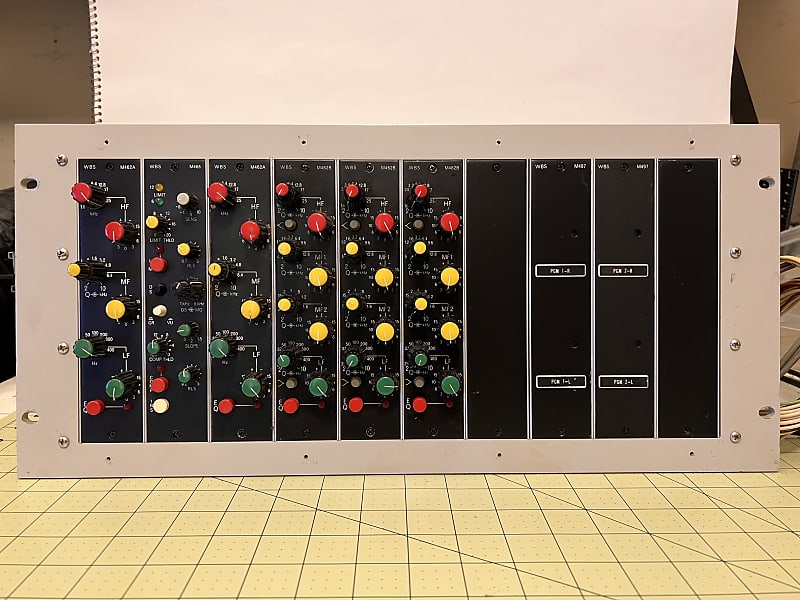 Ward Beck Factory Rack with 4x M462A 3x M462b Equaliser, 1x | Reverb