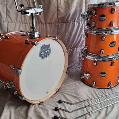 Yamaha Rydeen 5-Piece Shell Pack - 20" Bass (Silver Glitter) | Reverb