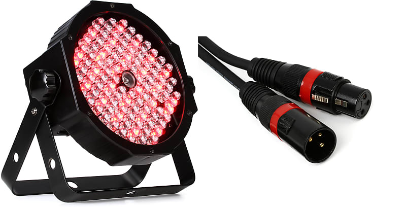 ADJ Mega Par Profile Plus RGB+UV Par Bundle with Accu-Cable | Reverb