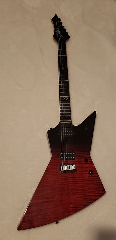 Chapman Ghost Fret Explorer 2019 Black Blood | Reverb
