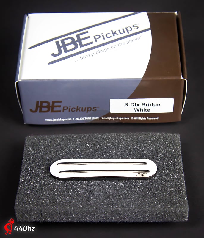 JBE Pickups Joe Barden Strat S-Deluxe Bridge Pickup - White | Reverb