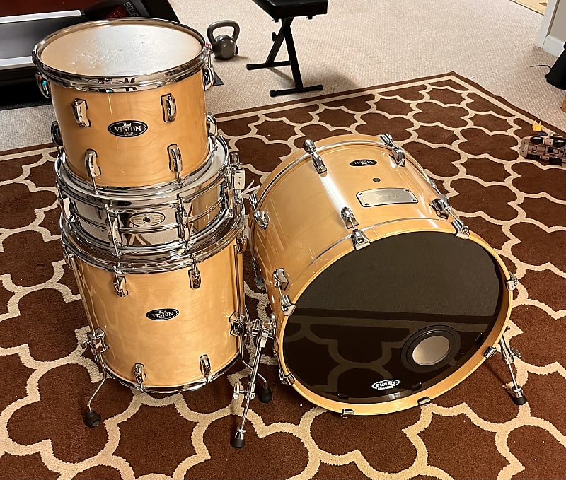 2010’s Pearl Vision Birch (VBL), Clear Lacquer | Reverb