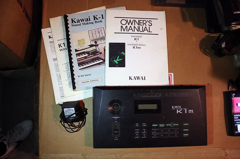 Kawai K1M Vintage Synth Module - includes ROM Card, Manuals, | Reverb