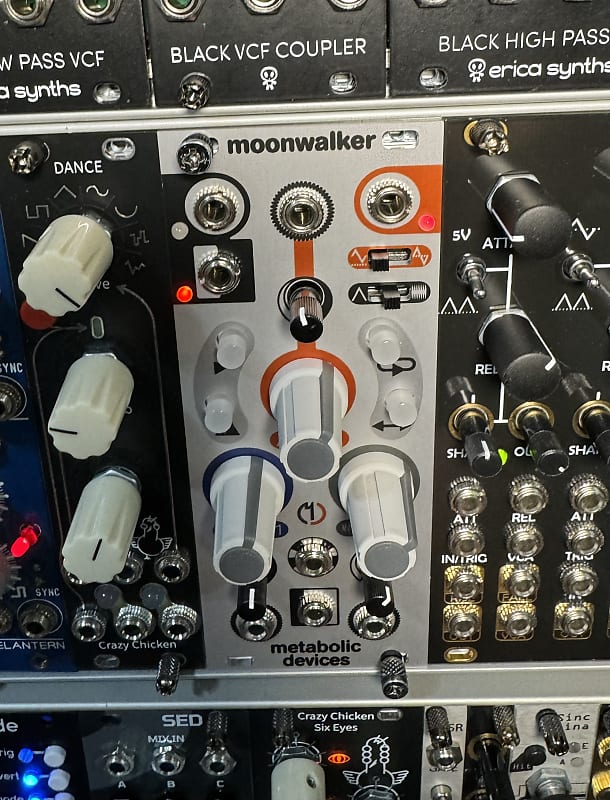 Metabolic Devices Moonwalker Eurorack Looping Envelope | Reverb