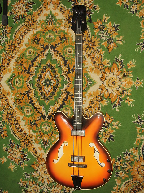 Maria Bass Guitar USSR Rare Vintage Electric Soviet Russian | Reverb