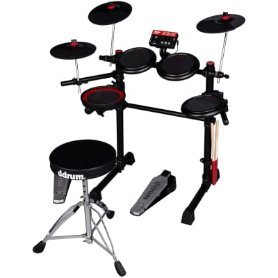 Donner DED-300 Electric Drum Set, Mesh Pad Electronic Drums | Reverb