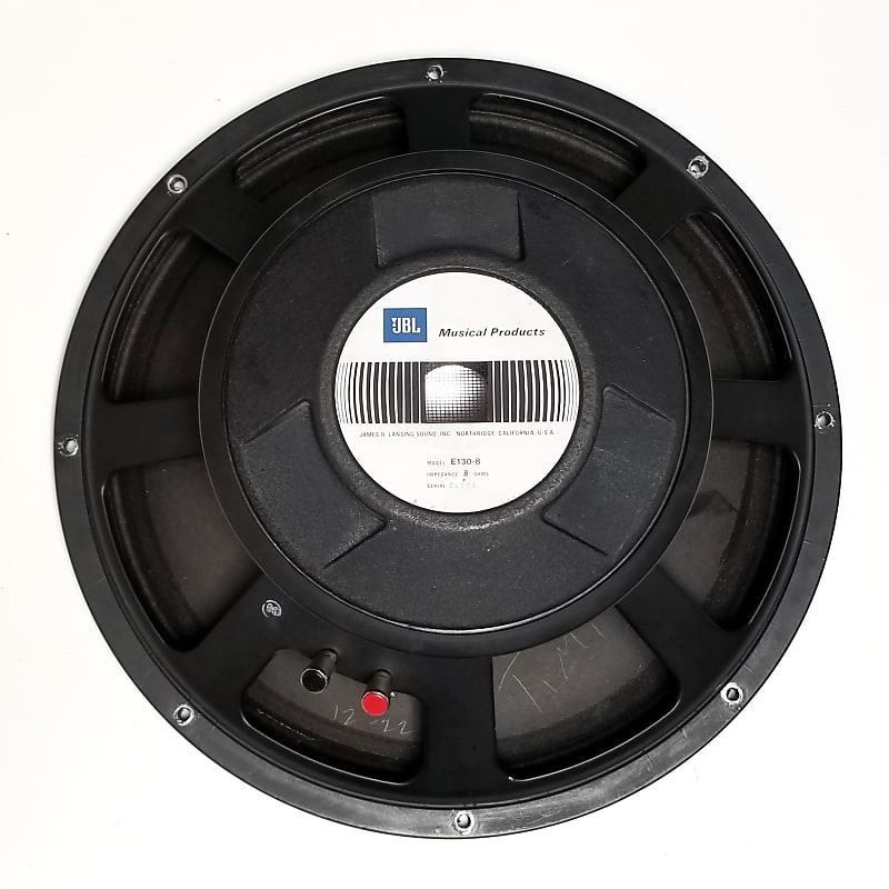 vintage 1981 JBL E-130 15" Guitar Speaker | Reverb