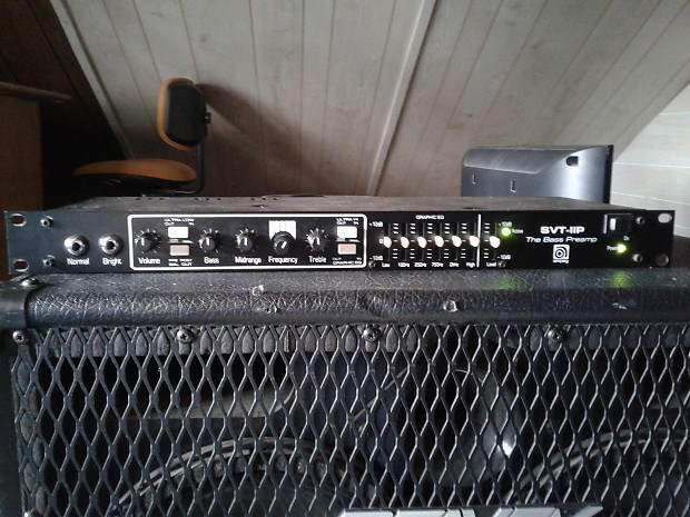Ampeg SVT-IIP Bass Preamp - SVT-II Non-Pro | Reverb