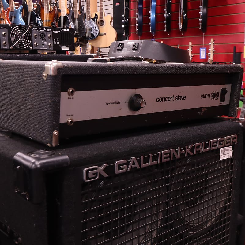 Sunn Concert Slave Amp Vintage Guitar / Bass Power Amp | Reverb