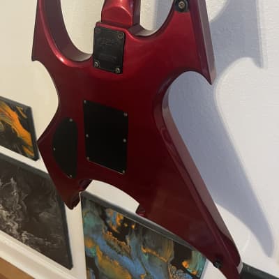 B.C. Rich Beast Platinum Pro Series OHSC - Metallic Red | Reverb