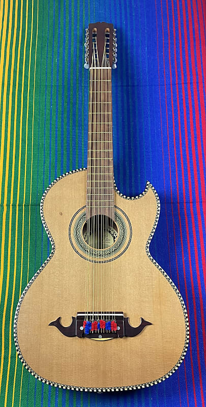 Paracho Elite Guitars Hidalgo Thin Body Bajo Sexto - B STOCK | Reverb