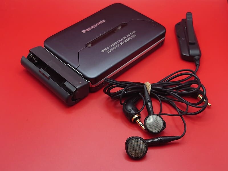 Working Serviced panasonic walkman cassette player rq-sx60 | Reverb