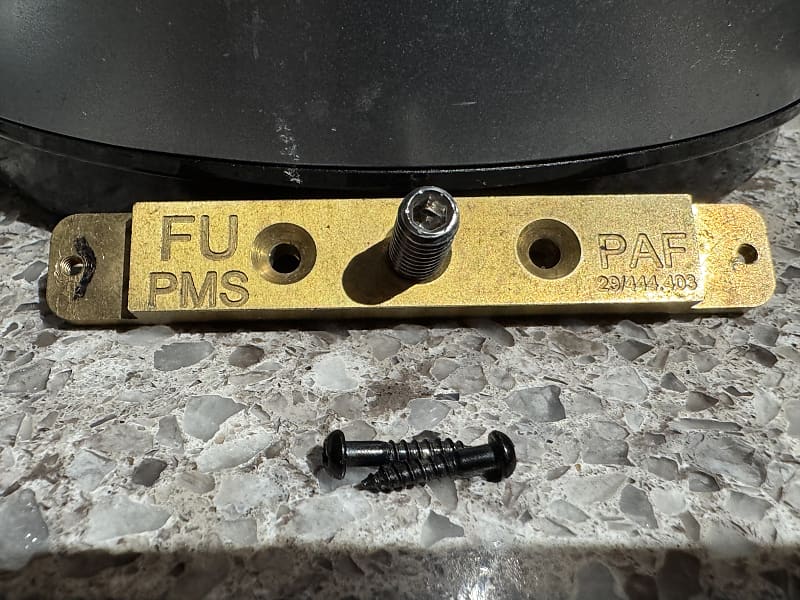 F.U. PMS Direct Pickup Mounting System Solid Brass | Reverb