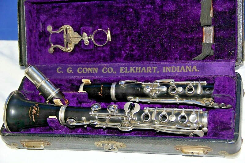 C.G. Conn ALBERT SYSTEM CLARINET 1935 Hard Rubber | Reverb