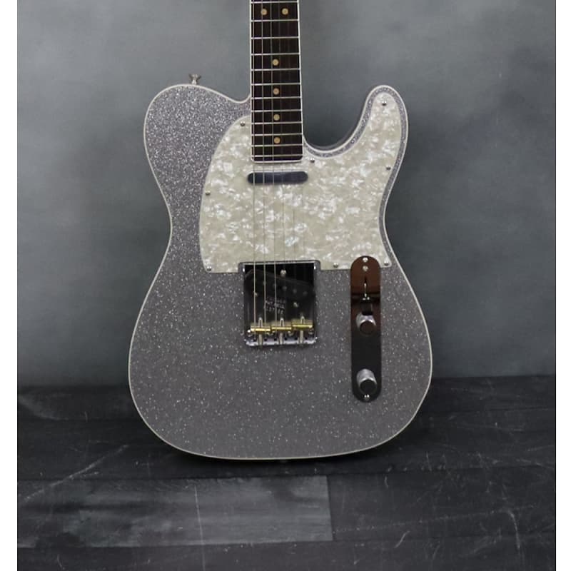 Fender Custom Shop 63 Telecaster NOS RW HW Silver Sparkel | Reverb