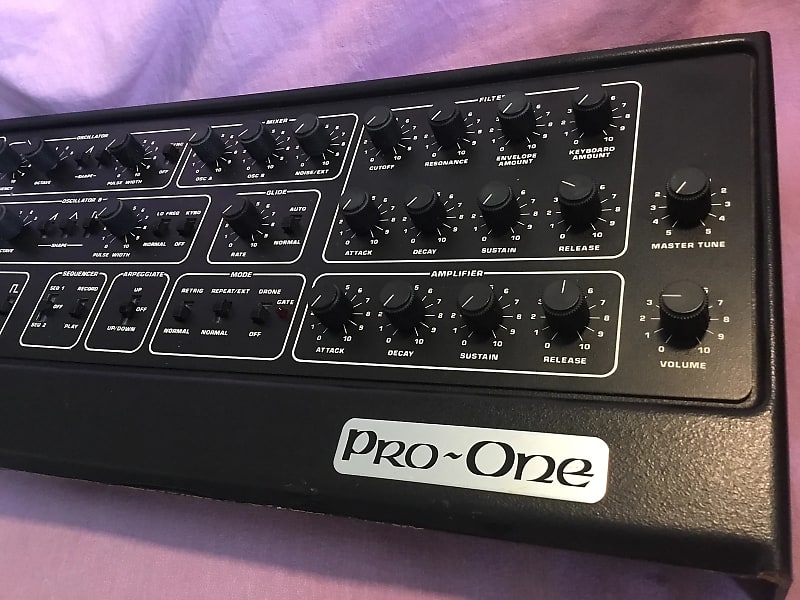 Sequential Ciruits Pro One - Vintage Synthesizer- Desktop Mod | Reverb
