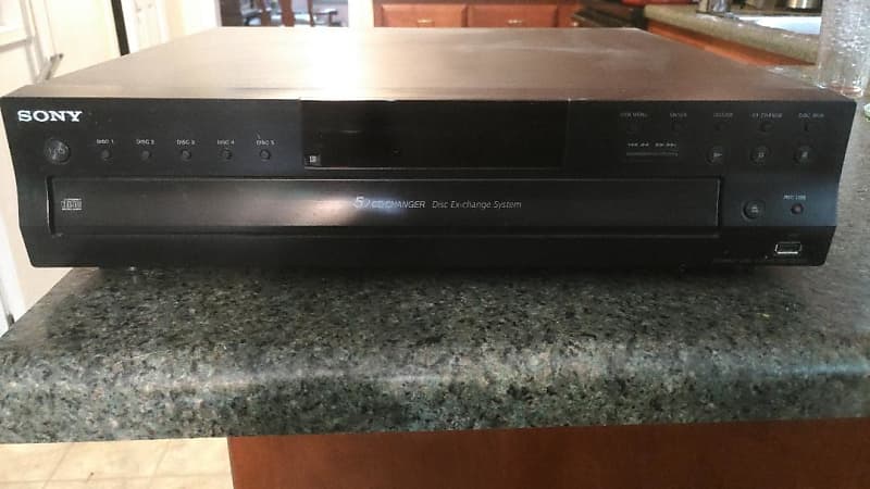 Sony CDP CE500 5 cd changer in very good condition | Reverb