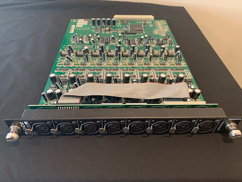 Digico Digirack / MADIrack Analog XLR Mic Input Card - 8 | Reverb