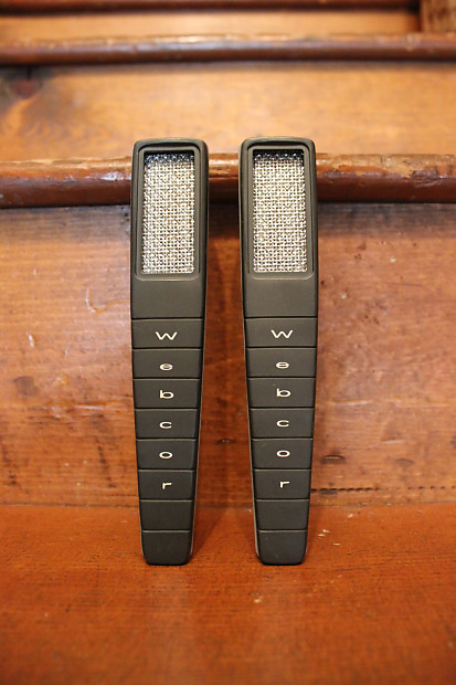 Webcor/Electro-Voice 729SR Ceramic Cardioid Mic Pair | Reverb