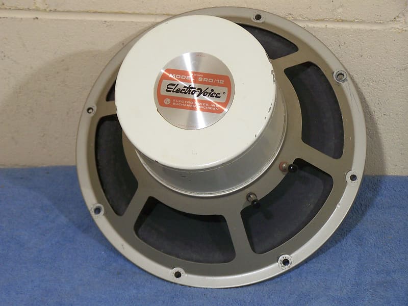 VINTAGE ORIGINAL 1970's EV ELECTRO-VOICE SRO 12 INCH 8 OHMS | Reverb