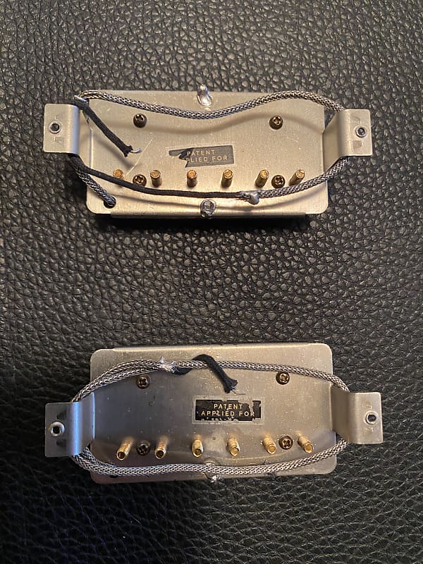 Gibson PAF pickup set 2023 - Black with Gold Screws | Reverb