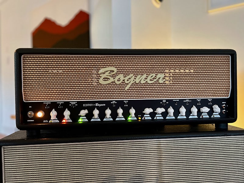 Bogner Ecstasy 101B EL34 3-Channel 100 Watt Guitar Amp Head | Reverb