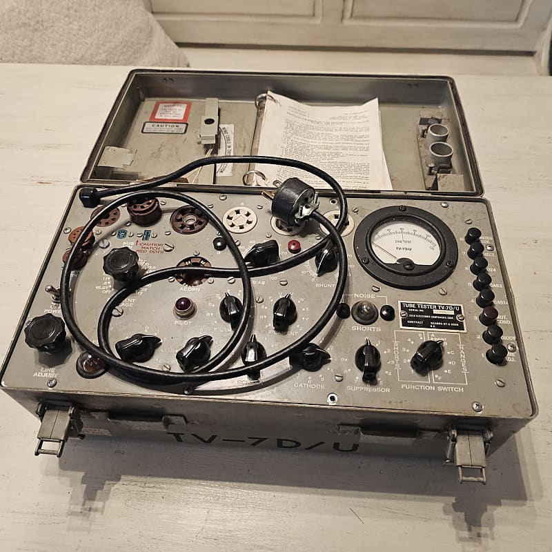 Tube Tester TV 7DU | Reverb