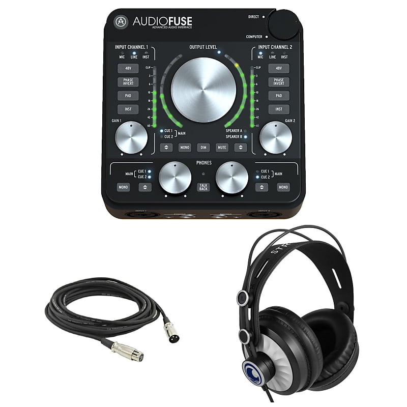 Arturia AudioFuse Rev2 14x14 Audio Interface (Black) with | Reverb