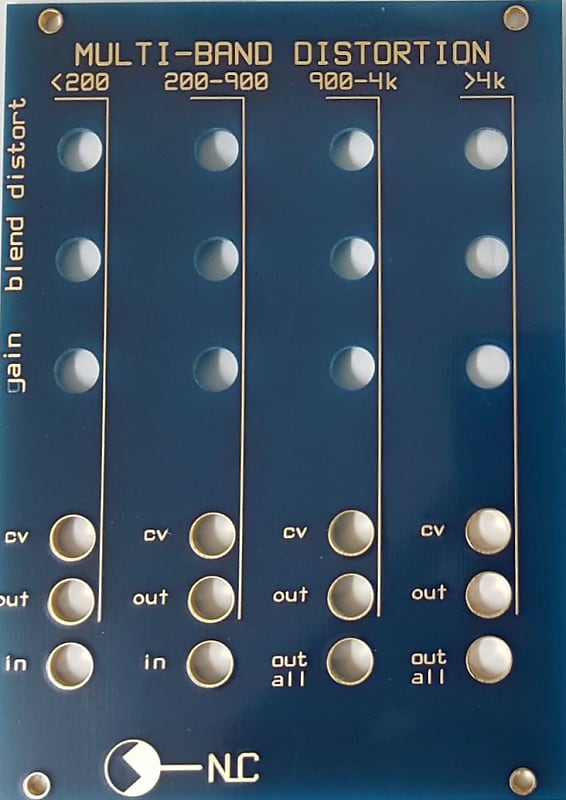 nlc1042 multiband distortion processor, blue nlc panel, | Reverb UK